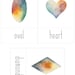 DIGITAL Shapes Poster and Match Set - Etsy