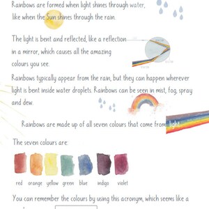 DIGITAL Rainbow Science Education Pack | Homeschool STEM Printable ...