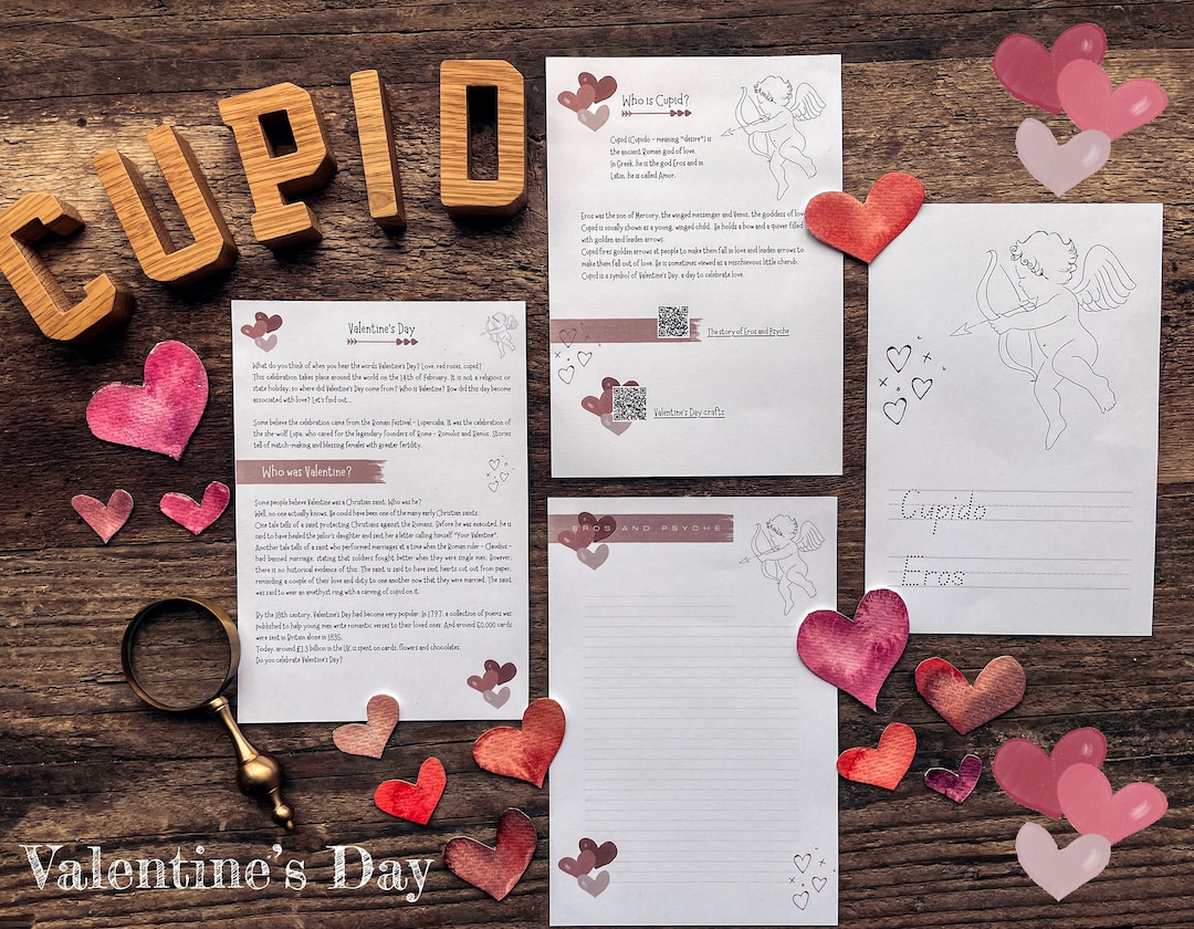 DIGITAL Valentine's Day Learning Pack - Etsy