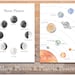 DIGITAL Moon Phases and Planets Poster Montessori Materials - Etsy Canada