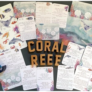 Digital Coral Reef Educational Pack | Printable Science Resource for ...
