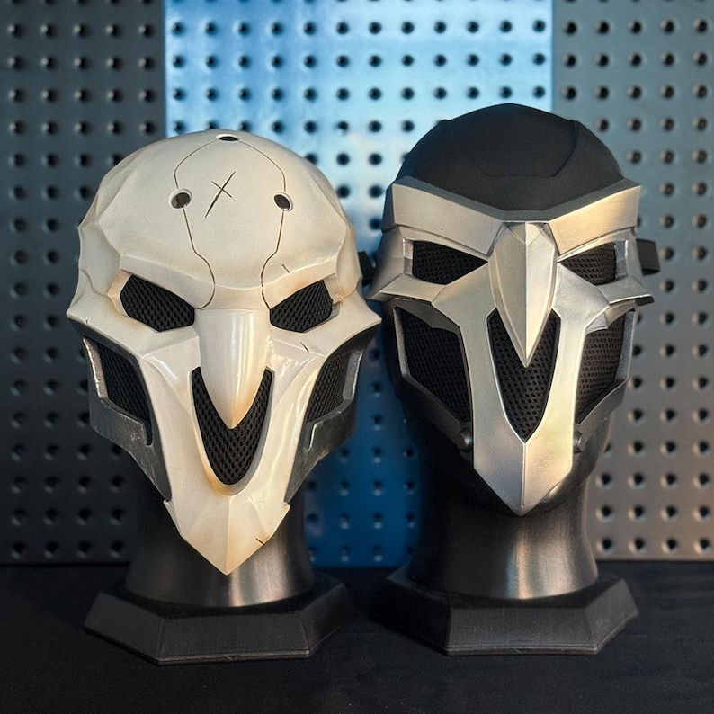 Reaper Ower-watch, Cosplay Custom Mask, Helmet, Costume Wearable Movie ...