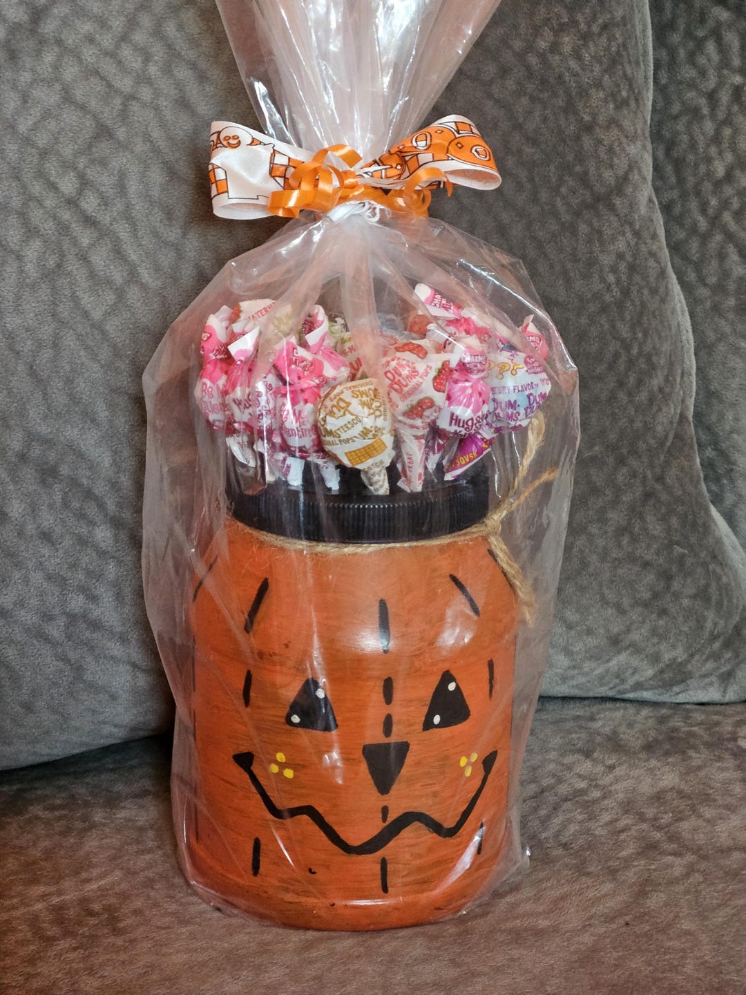 Handmade Fall/halloween Lollipop Holder/display - Etsy