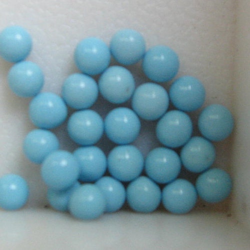 3mm Beads Vintage Solid Glass Balls Solid Beads 3mm Eyes | Etsy