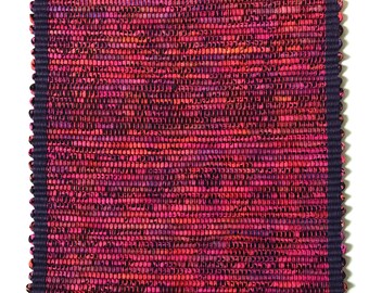 Handwoven Table Runner in Colonial Rose Pattern - Etsy