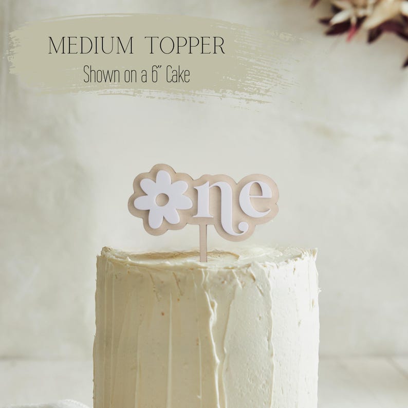 Daisy Number Cake Topper | Daisy One | Daisy 1st Birthday | Smash Cake ...