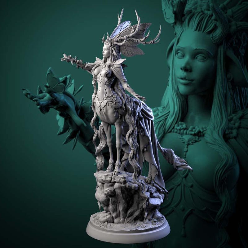 Centaur Warrior Figurine - Etsy
