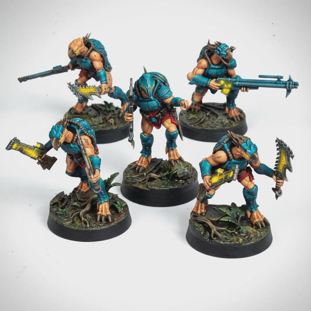 Toorts Infantry Squads (5u) | Toorts Miniatures | Tablehammer - Etsy