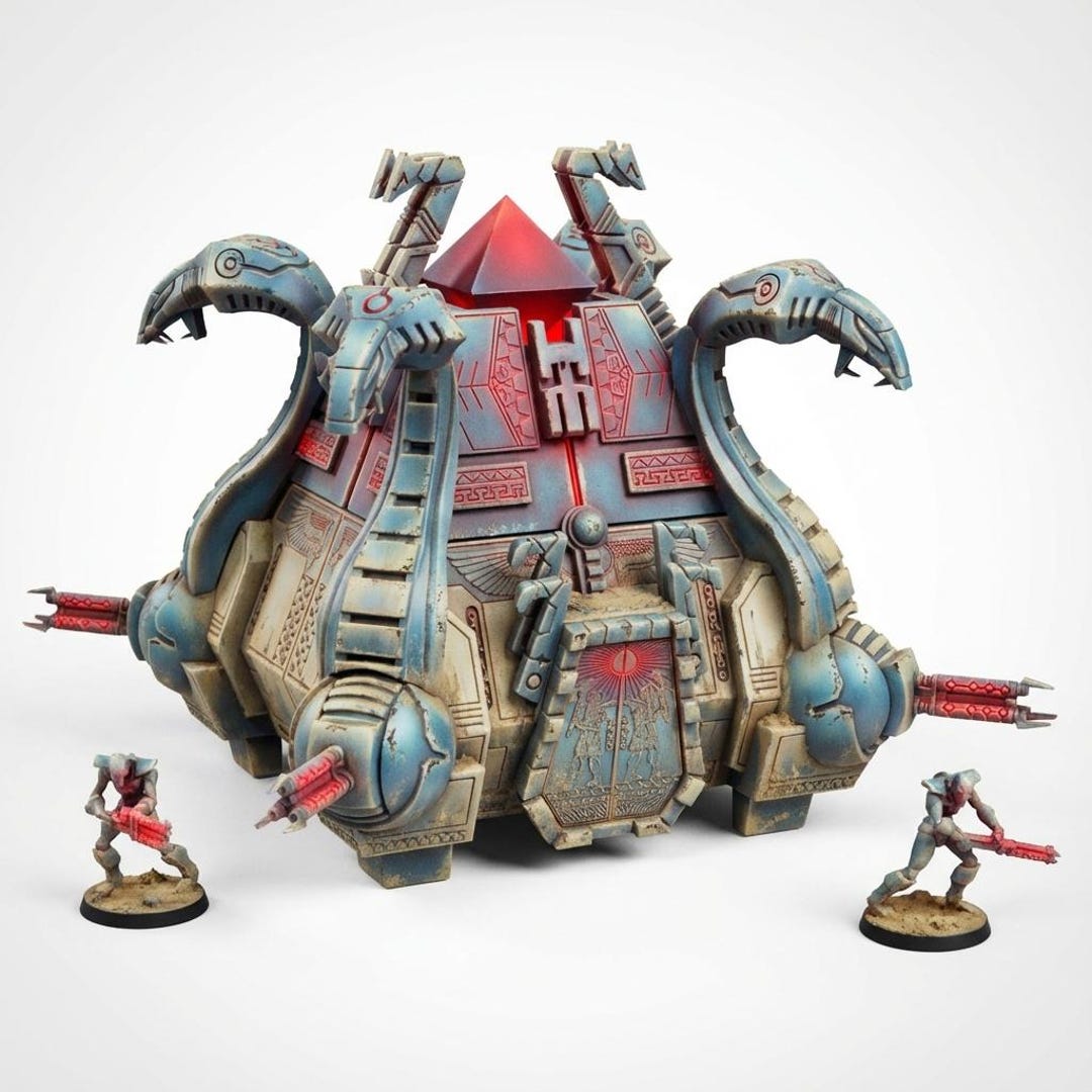 Uraeus Temple | Necroyd Tomb Lords Vehicle | Tablehammer - Etsy