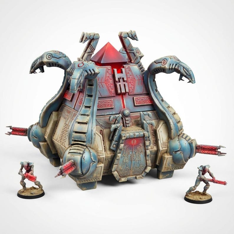 Uraeus Temple | Necroyd Tomb Lords Vehicle | Tablehammer - Etsy