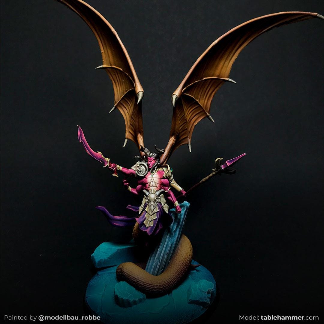 Gabriel – the Ascended (winged Prime Demon Leader) | Demonic Void ...