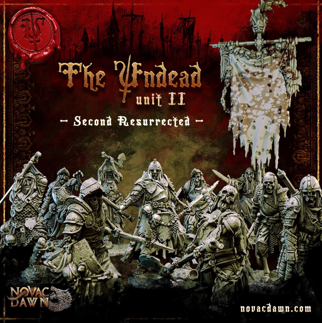 The Undead - Unit II - Echoes of the Grave – D&D Miniatures | Novac ...