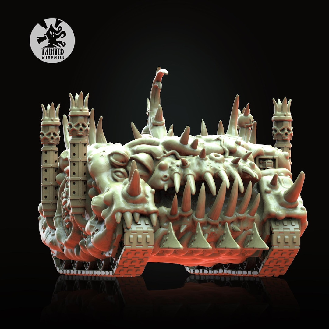 Plague Carrier Tank | 28mm Scale | Wargaming Vehicle | by Tainted ...