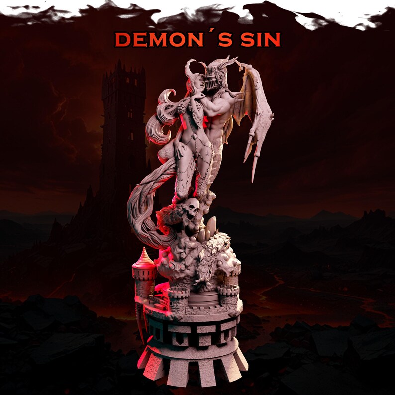 Demon's Sin: the Ritual of Blood Diorama | by Black Bird Miniatures ...