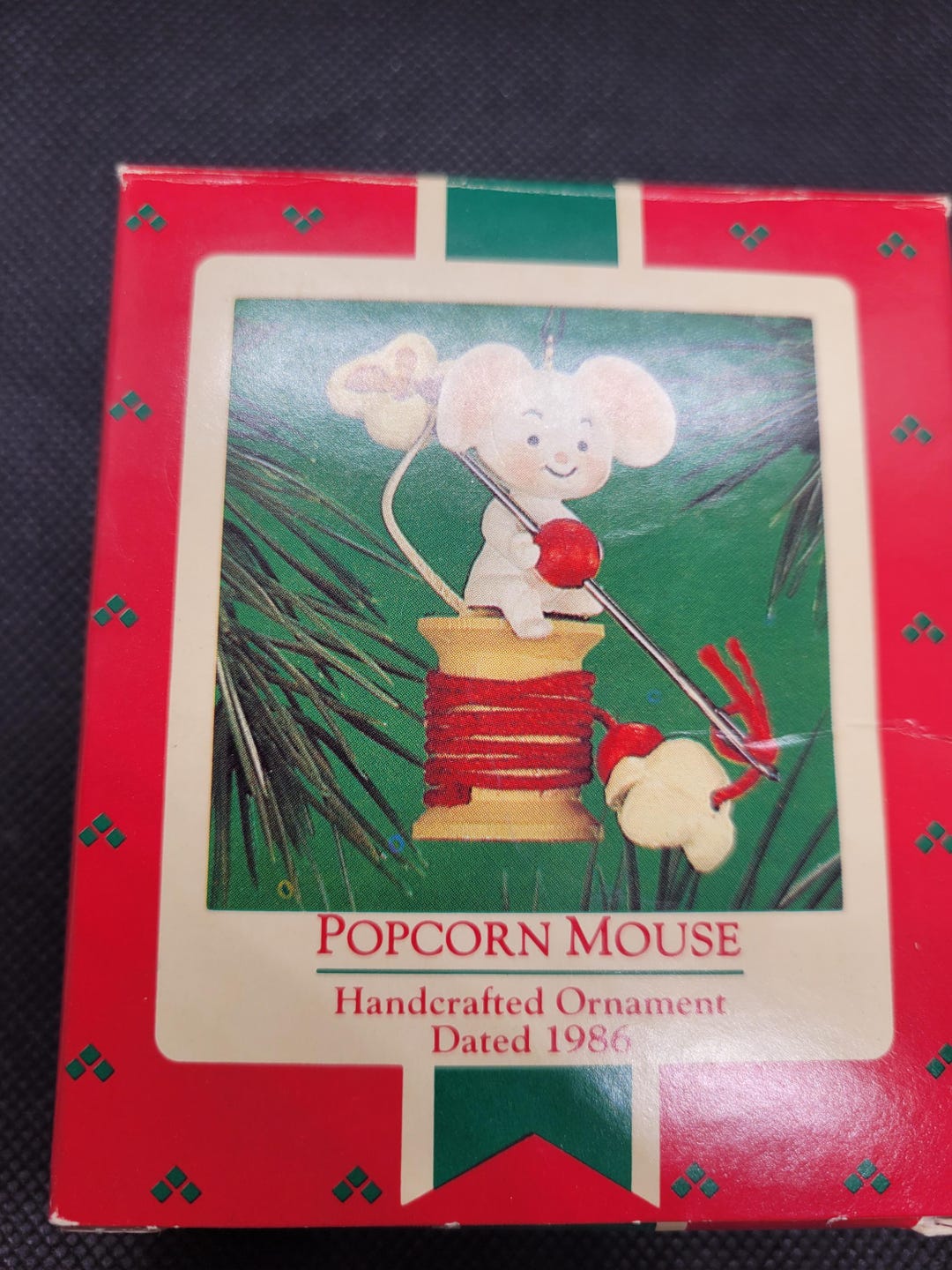 Popcorn Mouse Ornament - Etsy