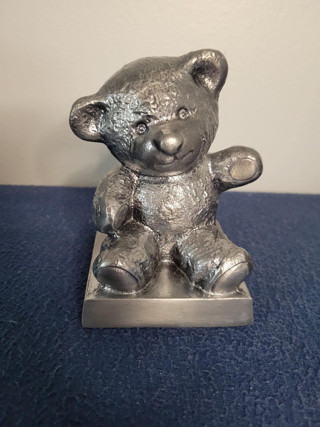 Vintage Teddy Coin Bank - Etsy