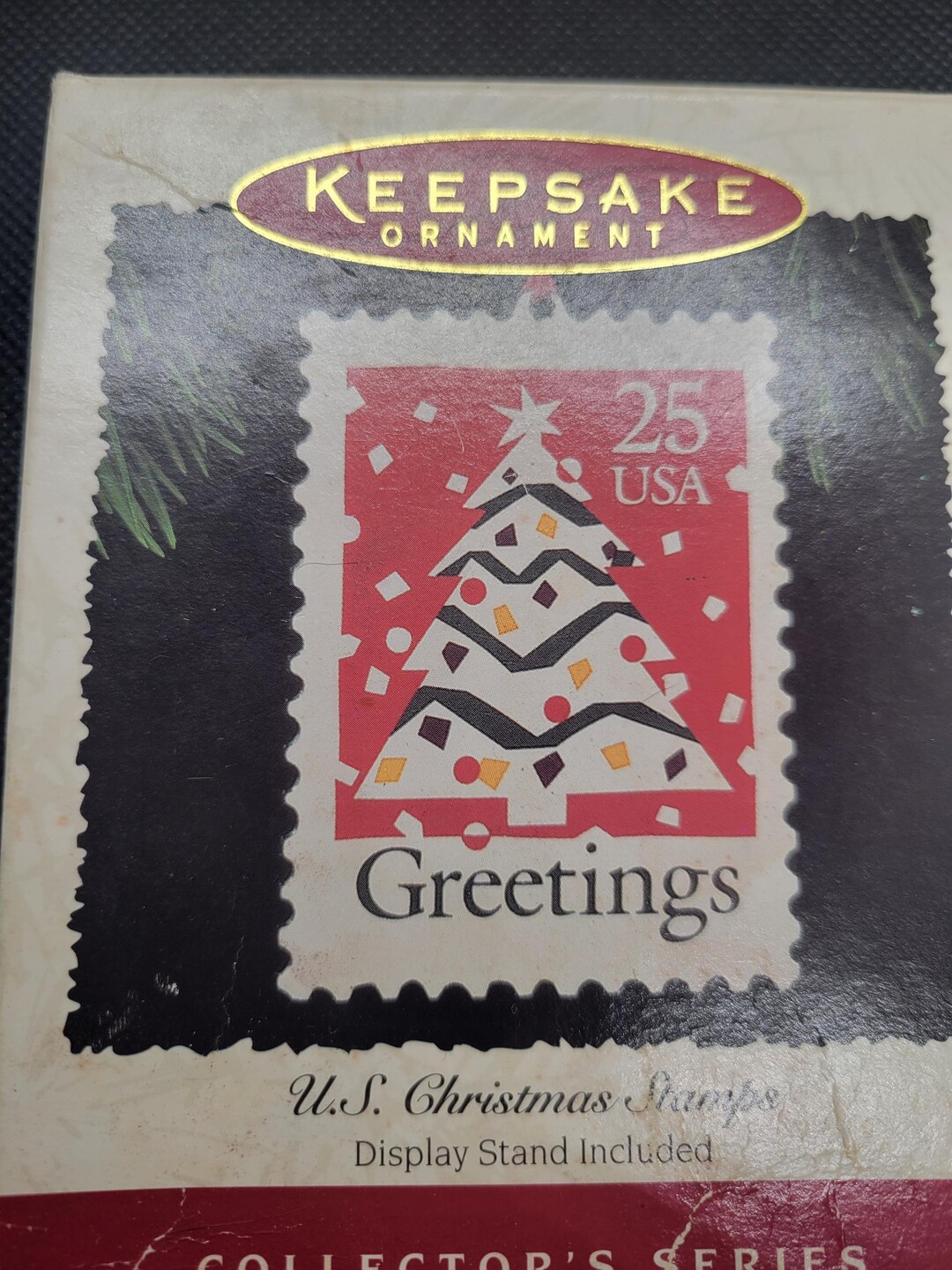 Hallmark Christmas Stamp Ornament - Etsy