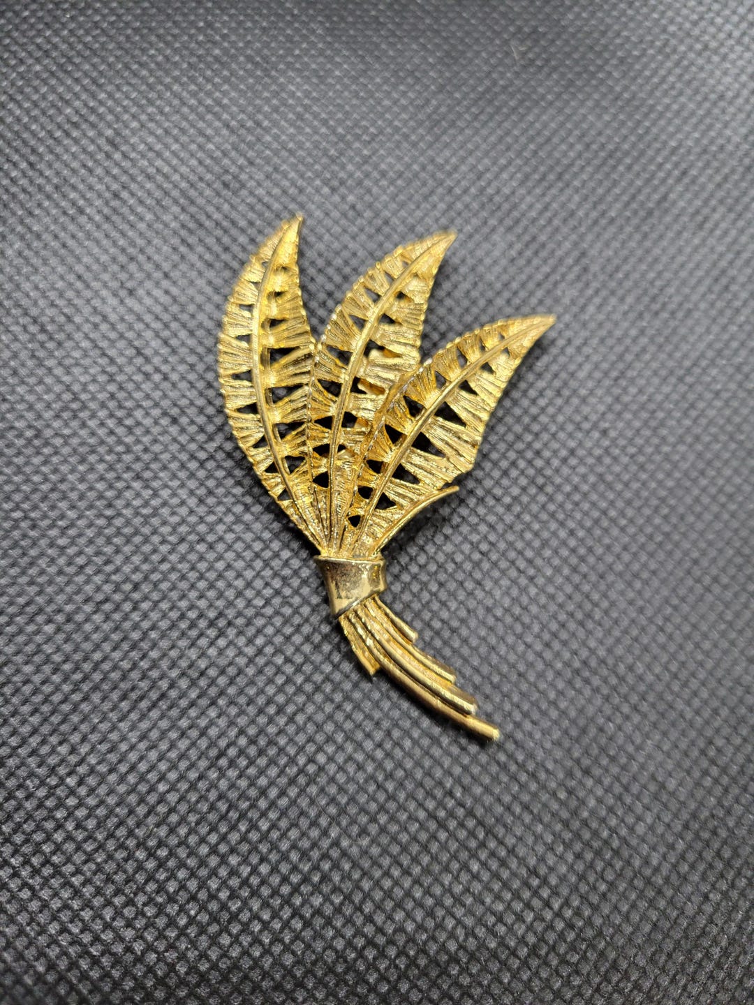 Vintage Signed Gerrys Gold Brooch Signed Retro Mod Midcentury - Etsy