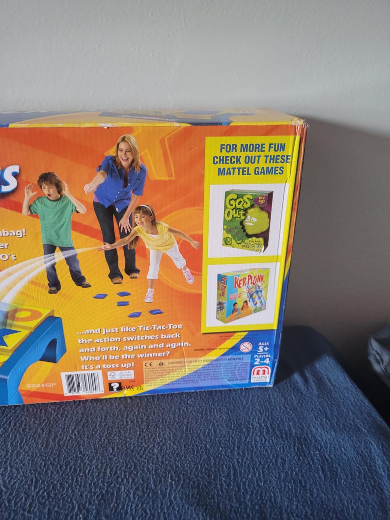 Tic Tac Toe Toss Game - Etsy
