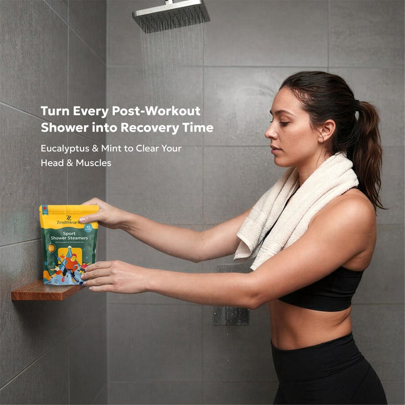 Eucalyptus Mint Shower Steamers for Post Workout Recovery | Fitness Gym ...