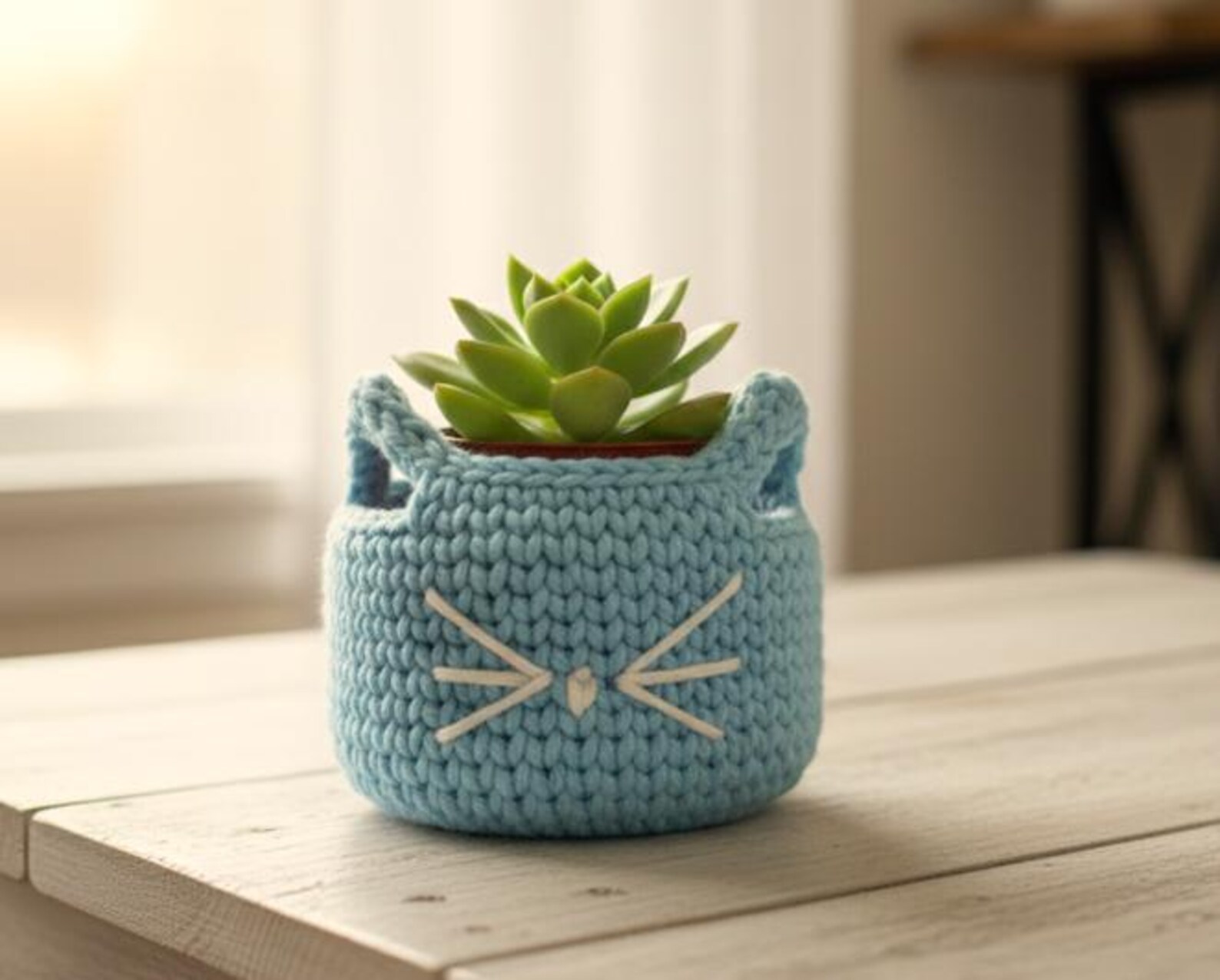 Beginner Crochet Cat Basket PDF Pattern | Instant Digital Download - Etsy