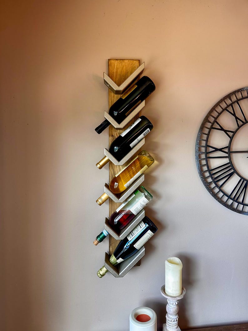 Floating Wine Shelf - Etsy