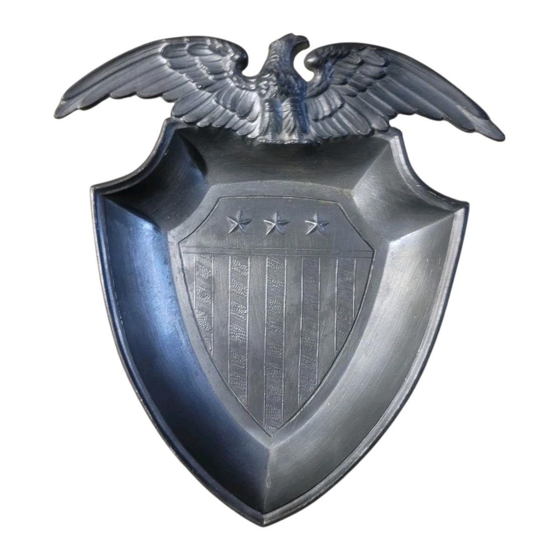 Original VTG American Eagle Pewter Trinket Dish Colonial Casting Co ...