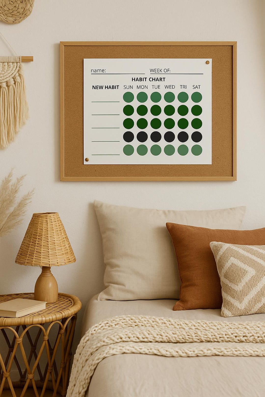 Printable Daily Habit Chart (digital Download) - Etsy