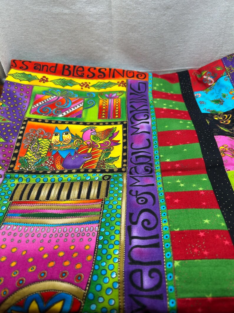 Laurel Burch Quilt Wall Hanging – Handmade Folk Art, 31 X 42 - Etsy