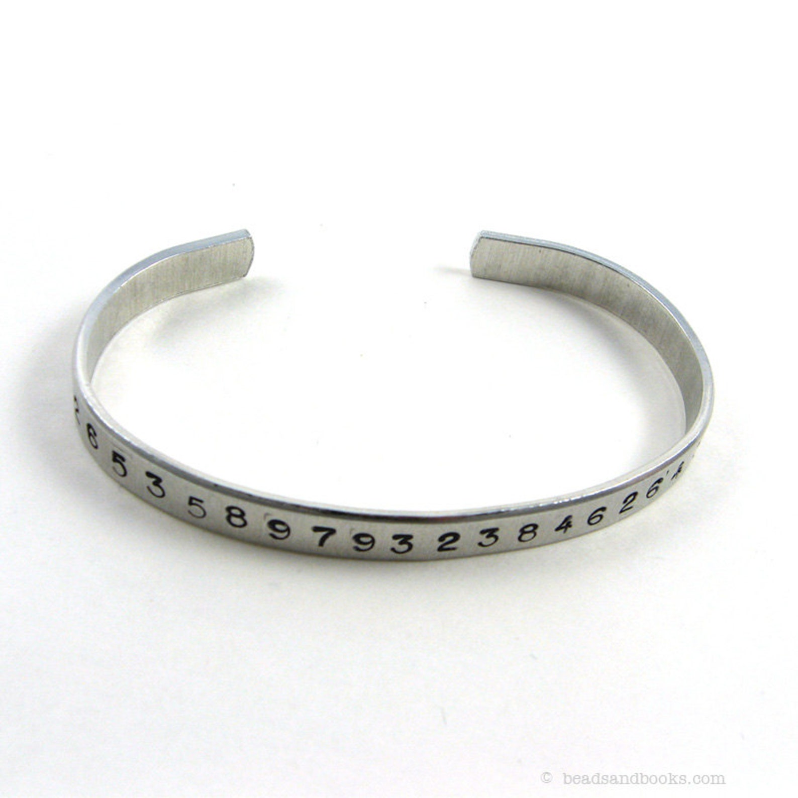 Pi Bracelet Cuff Science Jewelry Mathematics Geekery Math | Etsy