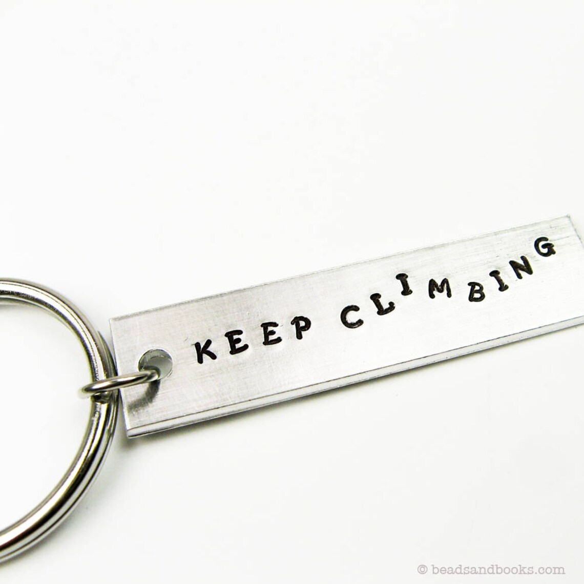 Keep Climbing Keychain Positive Affirmation Key Chain for - Etsy