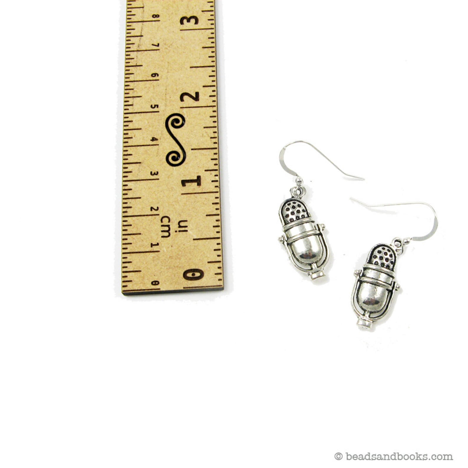 Microphone Earrings for Podcaster Retro Jewelry for Podcast - Etsy