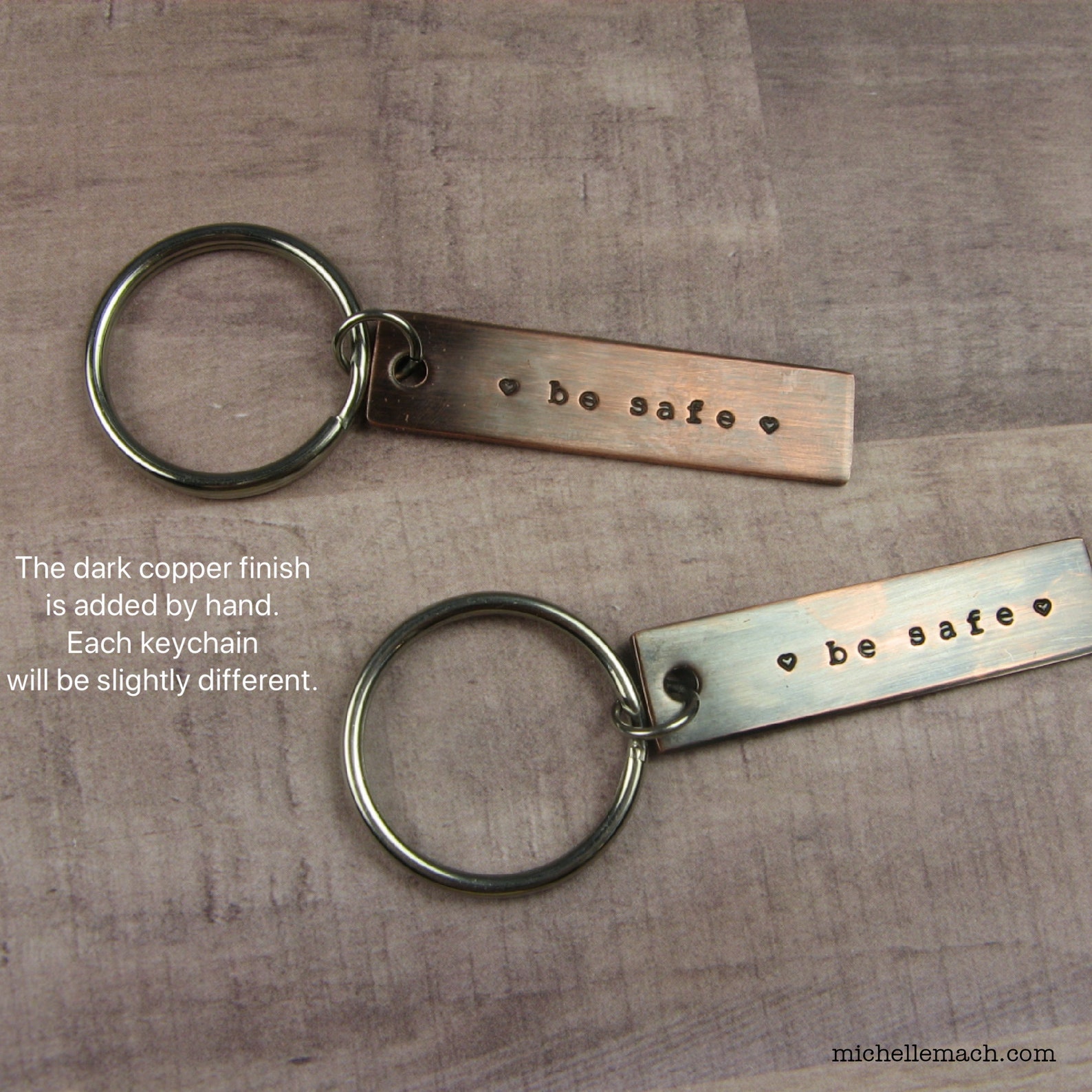 Be Safe Keychain New Driver Keychain Hand Stamped Gift for - Etsy