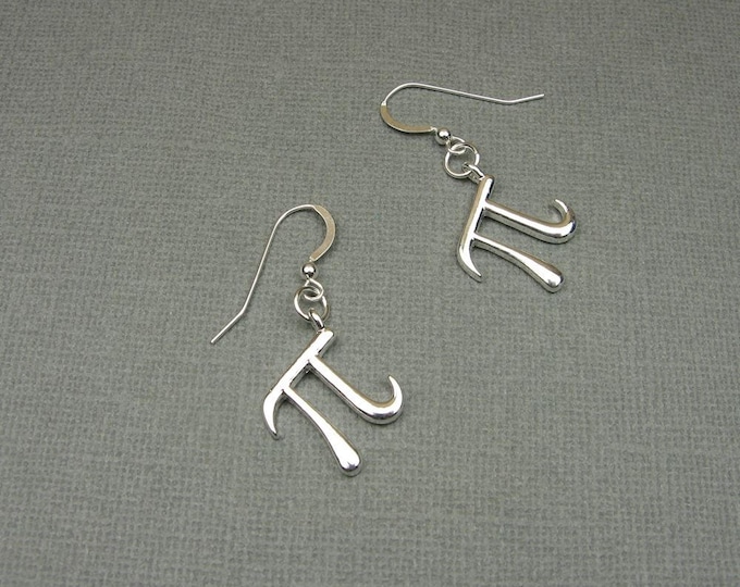 Math Jewelry Pi Earrings for Pi Day march 14 With Number Symbol Used in ...