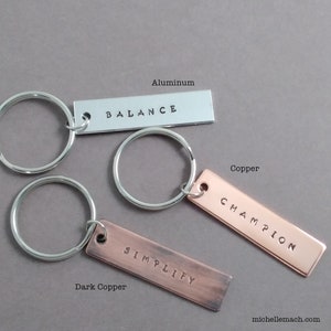 Word of the Year Keychain Personalized With Your Own One Word - Etsy
