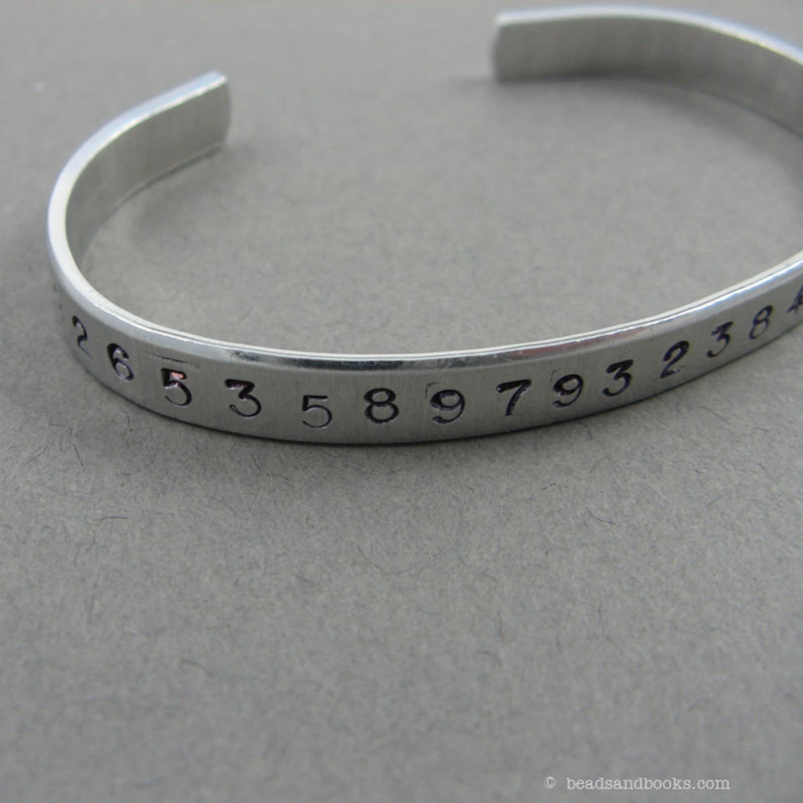 Pi Bracelet Cuff Science Jewelry Mathematics Geekery Math | Etsy
