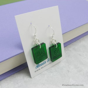 Element Earrings - Periodic Table Jewelry for Friendly Science Lab Tech ...