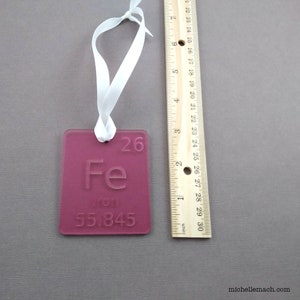 Science Ornament Choose Your Periodic Table Element Small Chemistry or ...