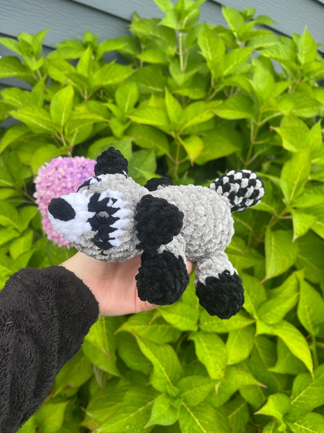Crocheted Baby Raccoon Amigurumi: Trash Panda Plushie - Etsy