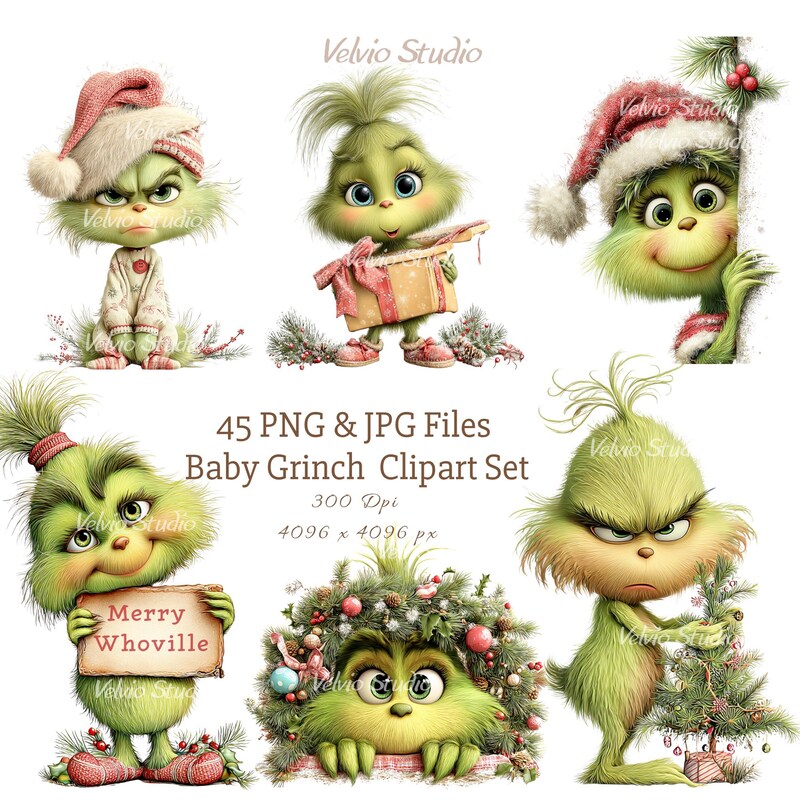 Grinch Baby - Etsy