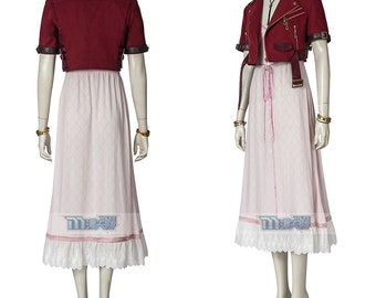 Aerith Dress Cosplay - Etsy