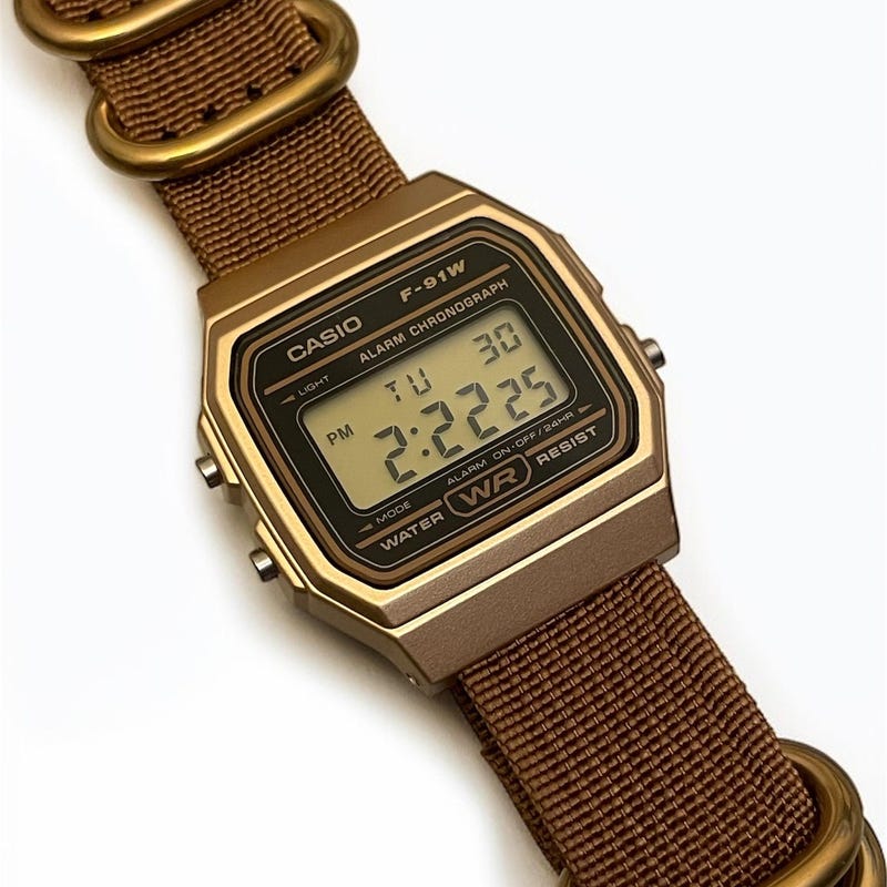 Gold Custom Casio - Etsy