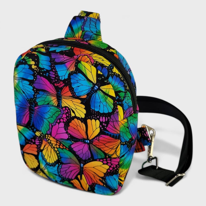 Rainbow Butterflies Mav Pack Sling Bag Crossbody Purse - Etsy
