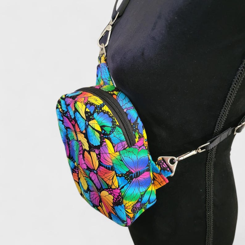 Rainbow Butterflies Mav Pack Sling Bag Crossbody Purse - Etsy