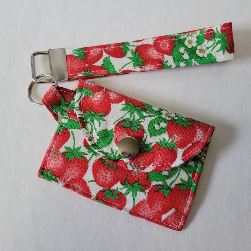 Strawberry Wallet - Etsy
