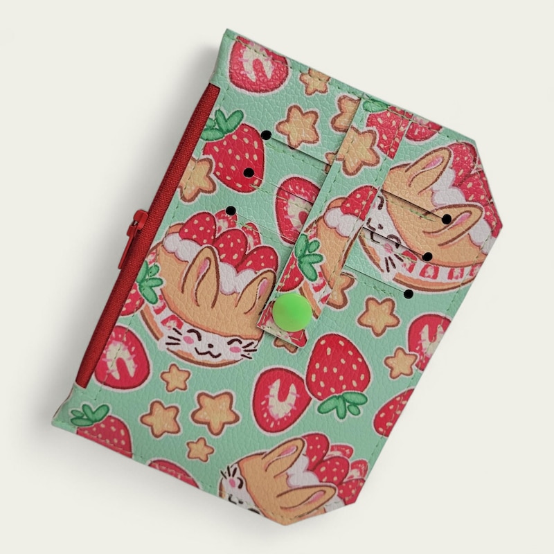 Strawberry Wallet - Etsy