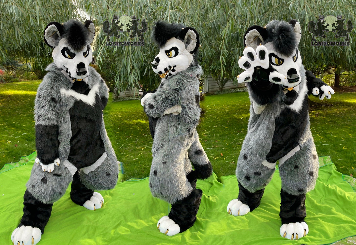 Spooky Skull Hyena Full Fursuit Brand New Ready to Ship - Etsy