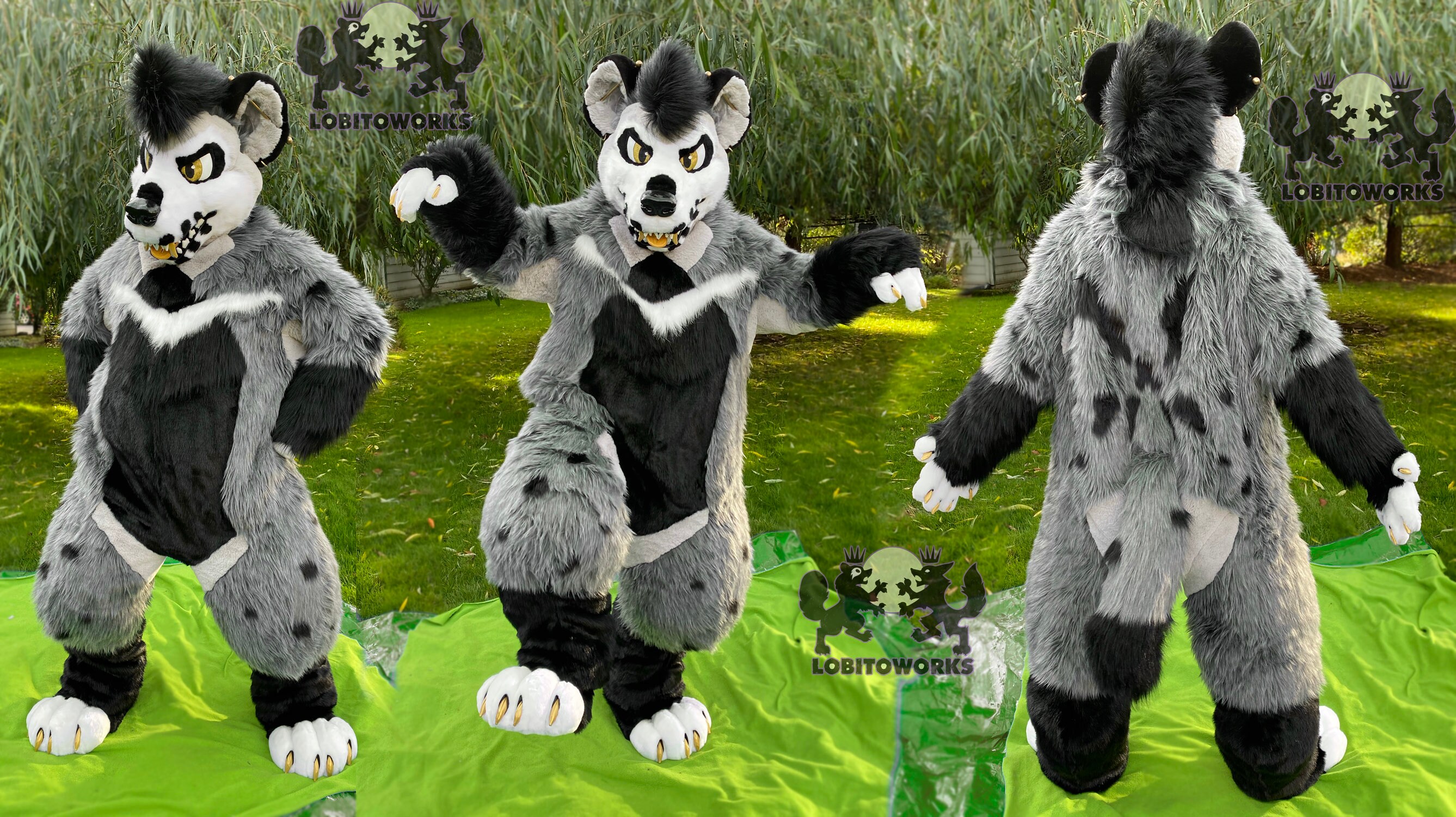 Spooky Skull Hyena Full Fursuit Brand New Ready to Ship - Etsy