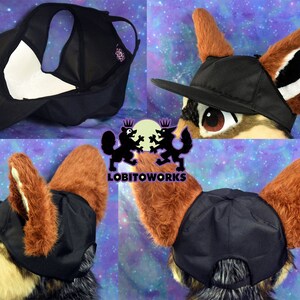 Fursuit Snapback Hat Made to Order 90s Nostalgia Shapes - Etsy