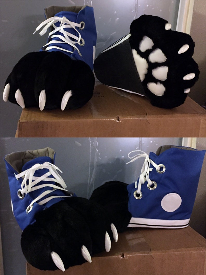 Custom Fursuit Sneaker Feet Paws - Etsy